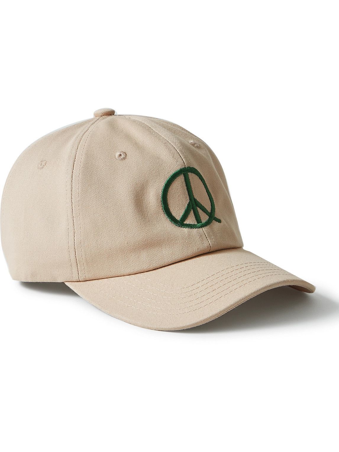 Museum Of Peace & Quiet - Icon Logo-Embroidered Cotton-Twill Baseball ...