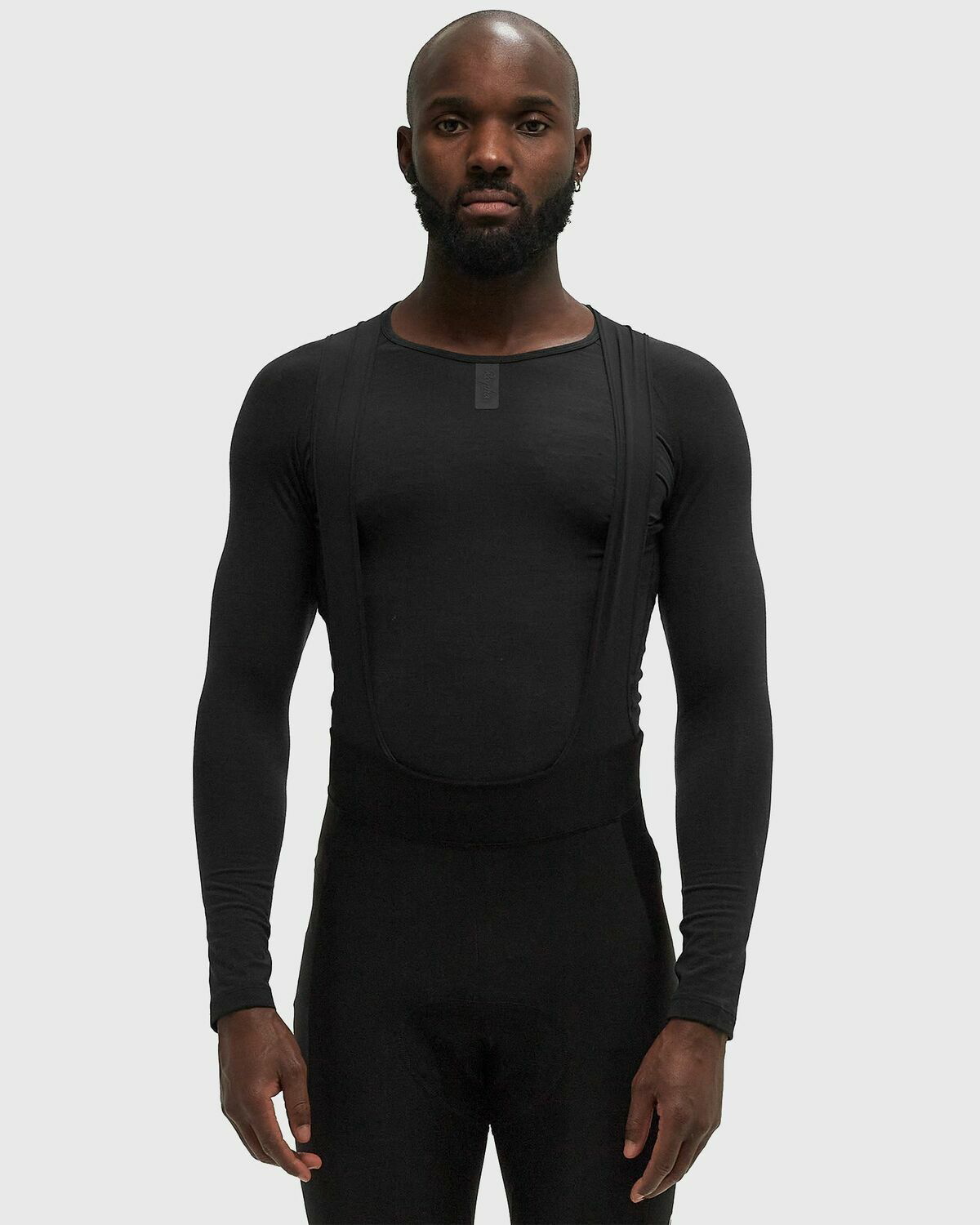 Rapha Merino Base Layer - Long Sleeve Black Mens Longsleefe Rapha