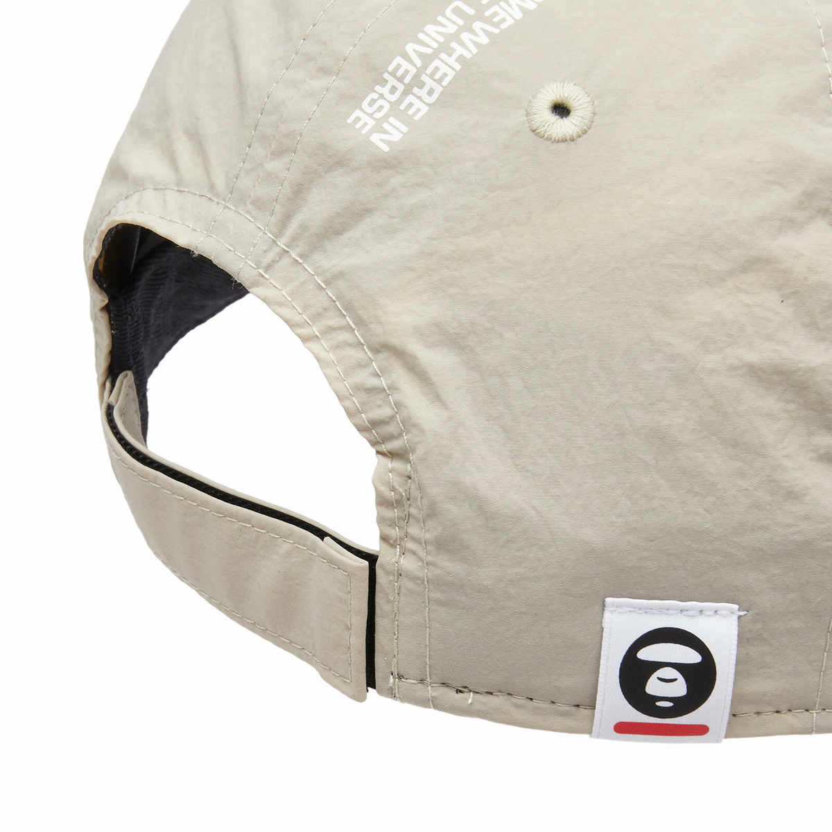 Men's AAPE One Point Cap in Beige AAPE by A Bathing Ape