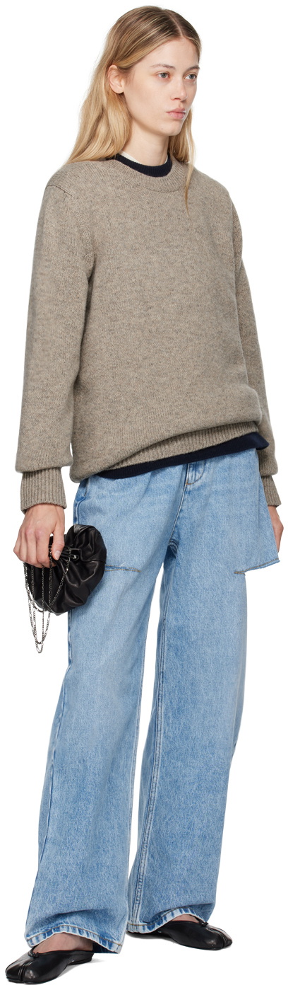 Maison Margiela Blue Slash Jeans Maison Margiela