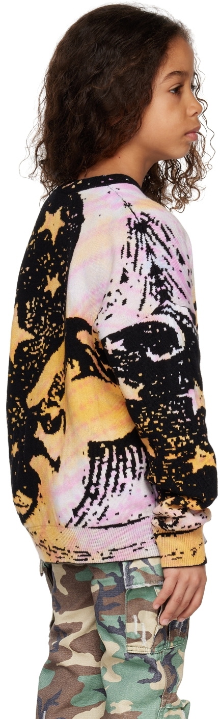 AMIRI Kids Multicolor Moon Sweater Amiri AMIRI Kids Multicolor Moon Sweater Amiri