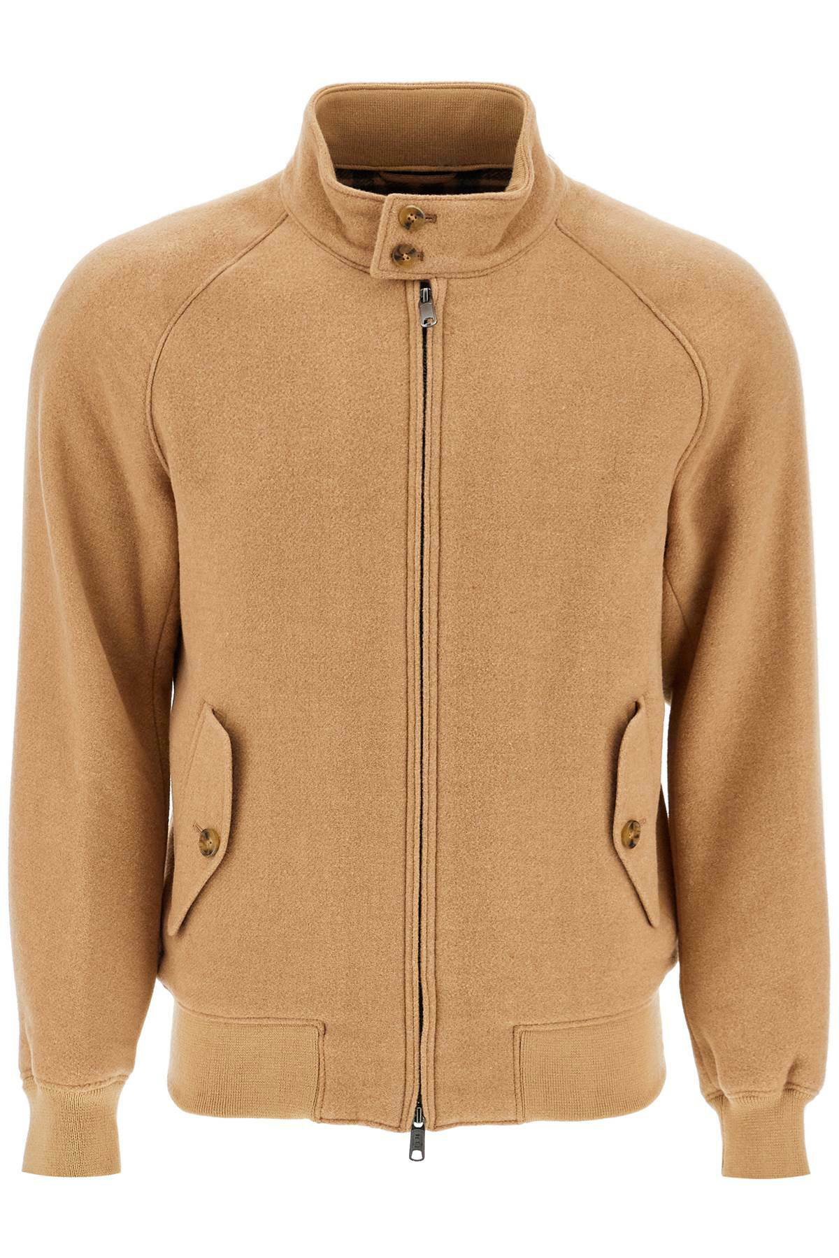BARACUTA harrington g9 wool jacket Beige Baracuta