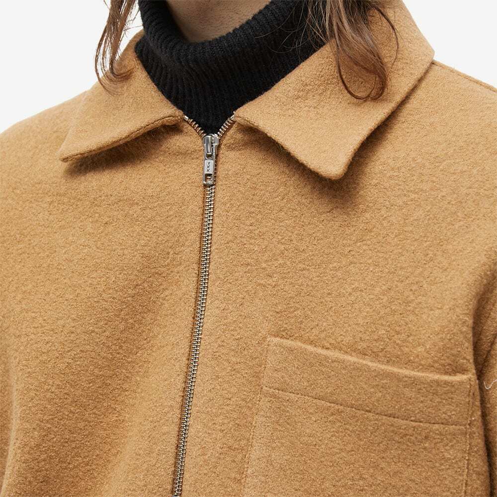 NN07 Men's Ivan Half Zip in Camel NN07