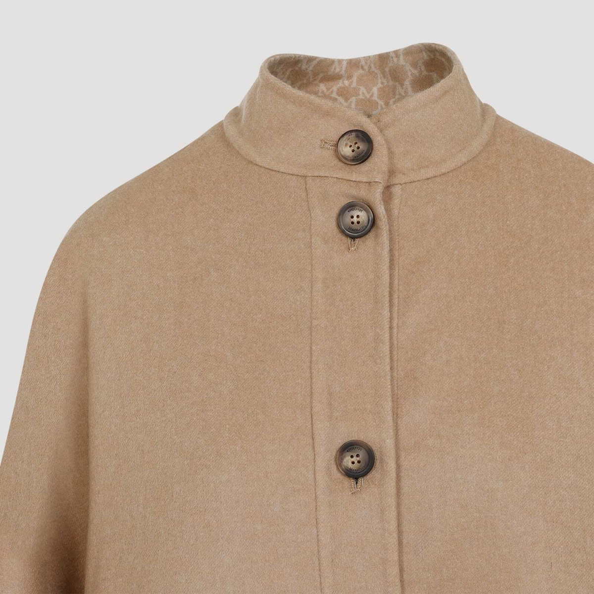 Max Mara Marina Logo Reversible Cape Max Mara