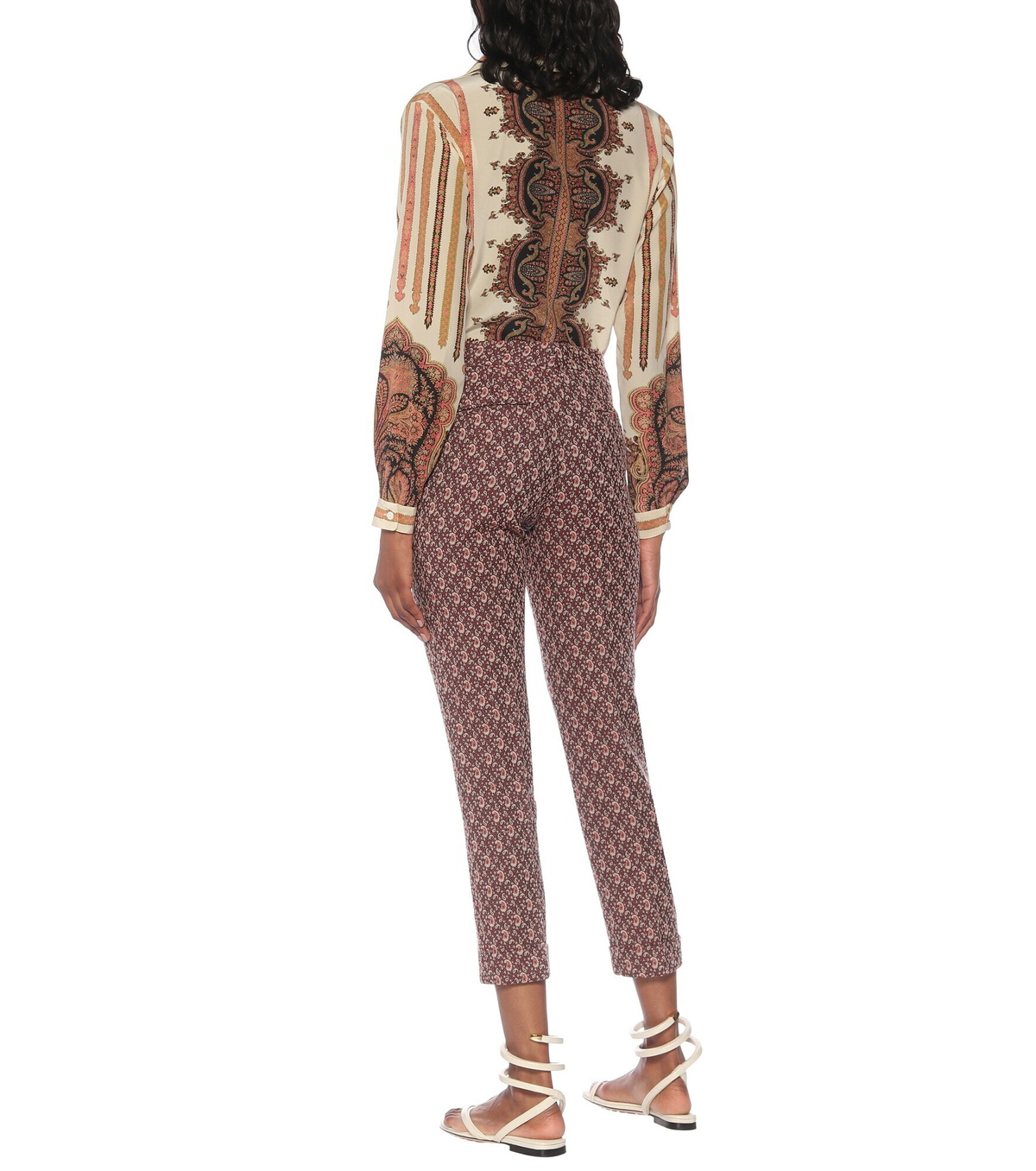 Etro - Paisley mid-rise pants Etro