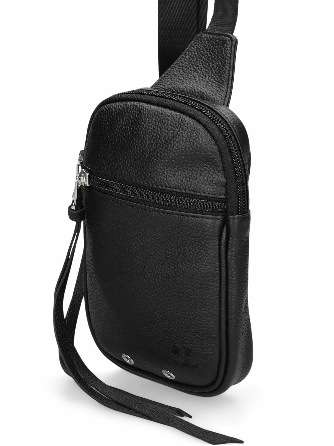 COURREGES - Logo Canvas Crossbody Bag Courreges