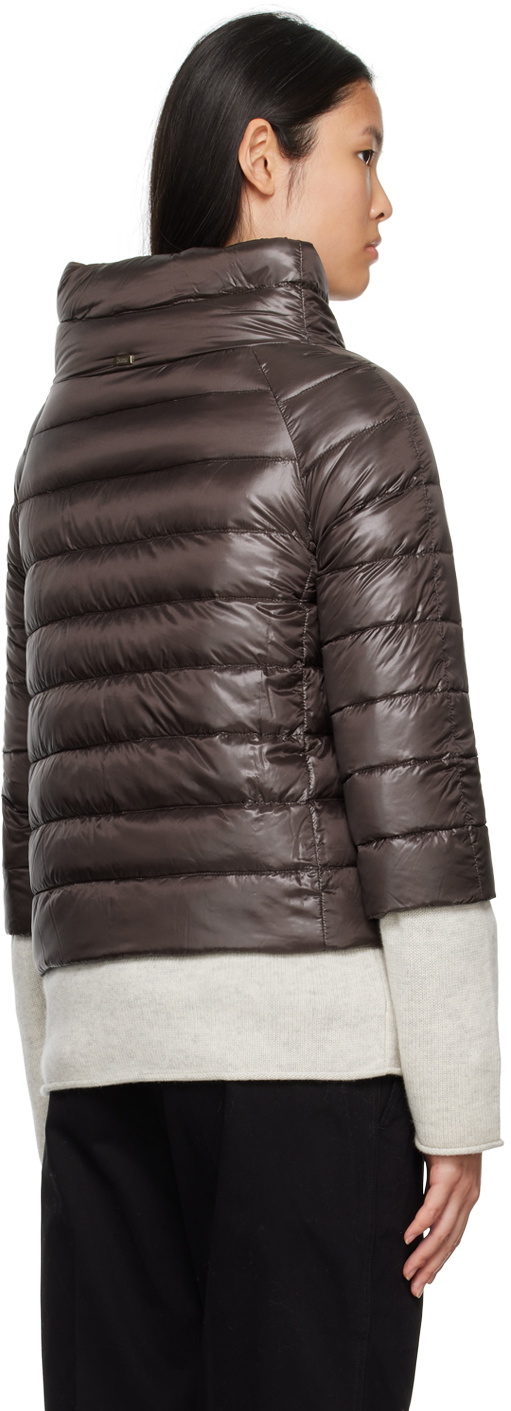 Herno Brown Sofia Down Jacket Herno
