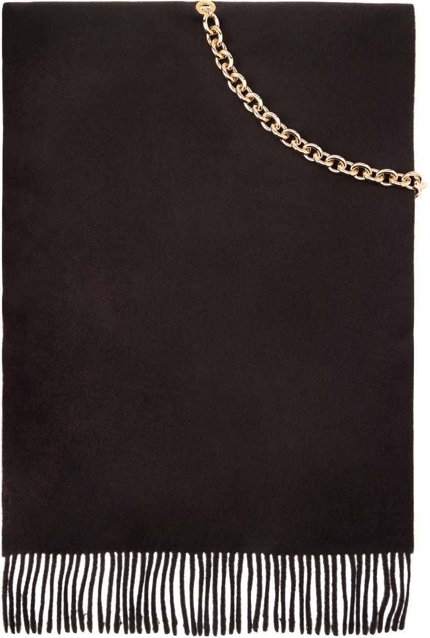 Y/Project Brown Chain Scarf Y/Project