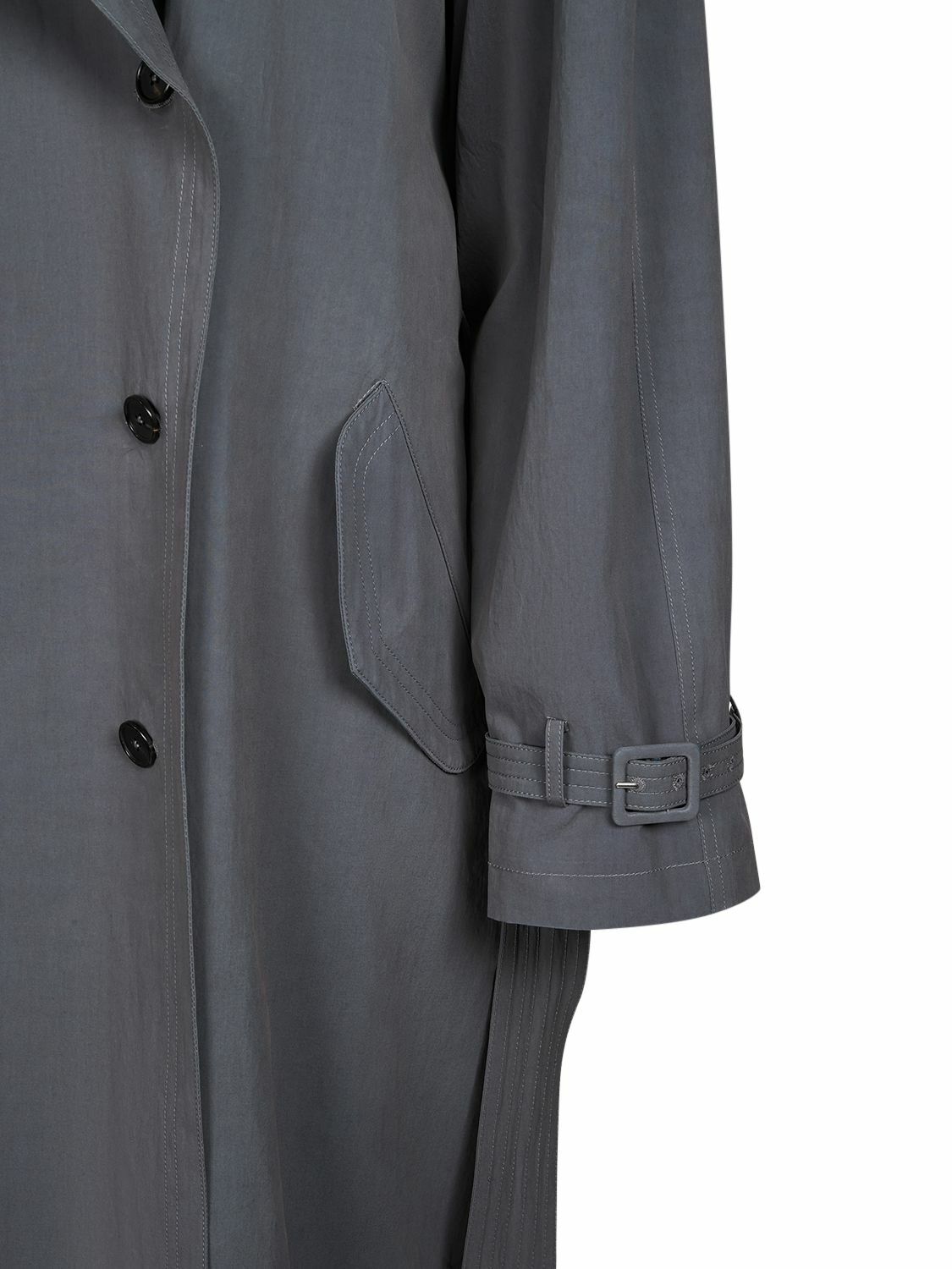 THE ROW - Avio Washed Cotton Poplin Trench Coat The Row