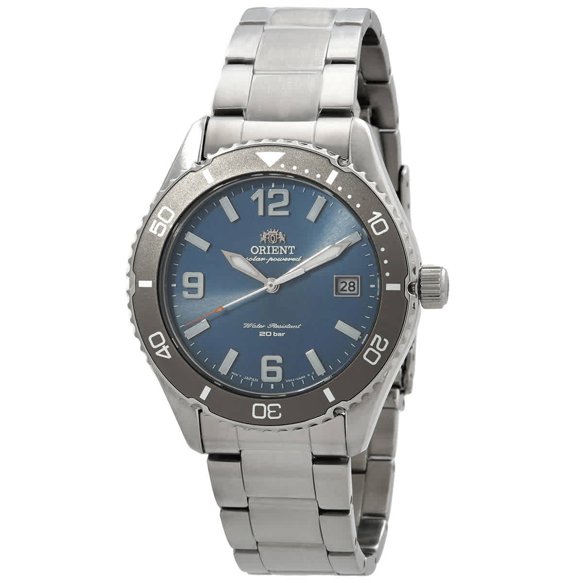 Orient Sport Solar Blue Dial Mens Watch RA-WJ0002L10B Orient