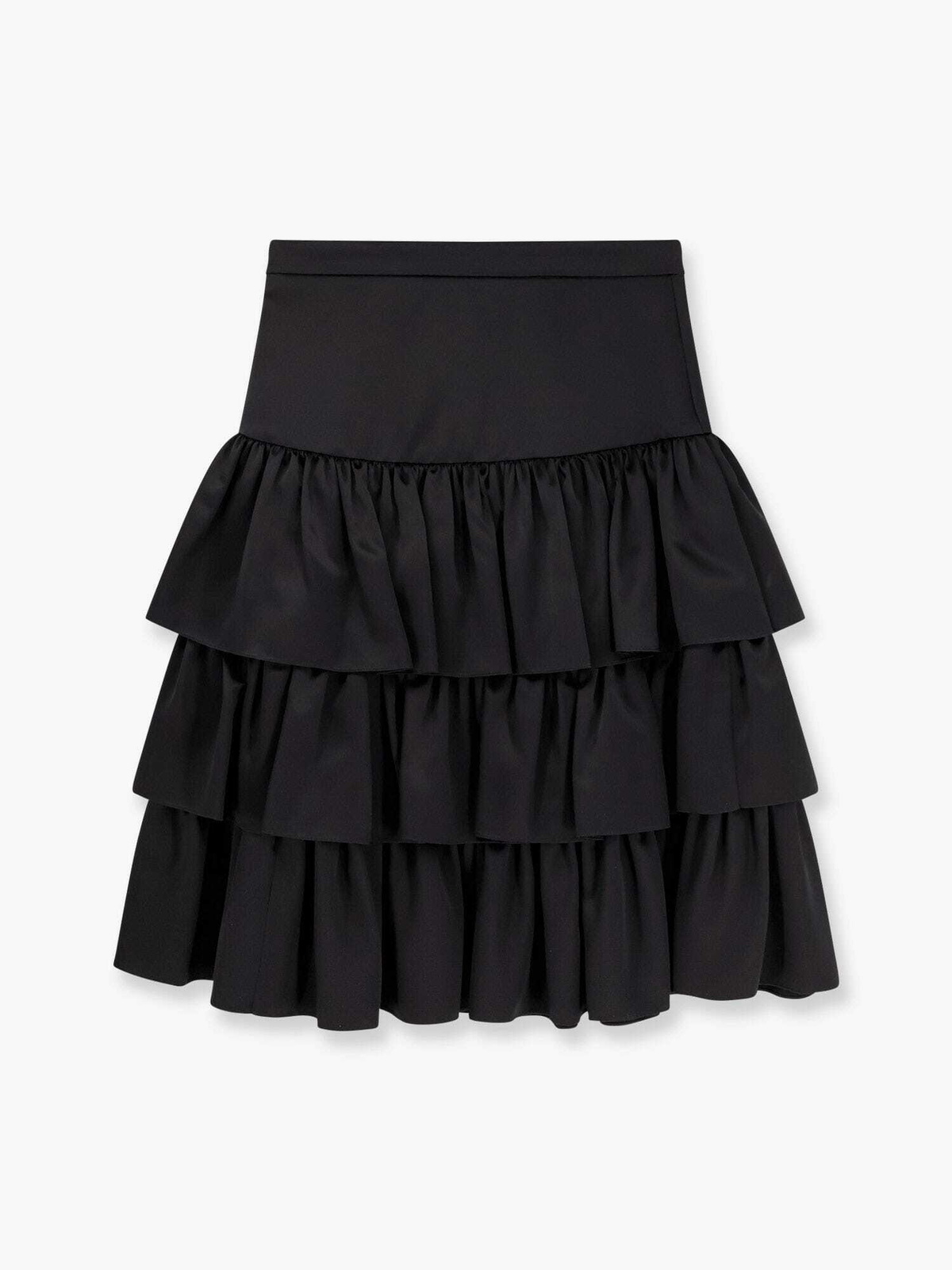 Valentino Satin Ruffle Skirt Valentino