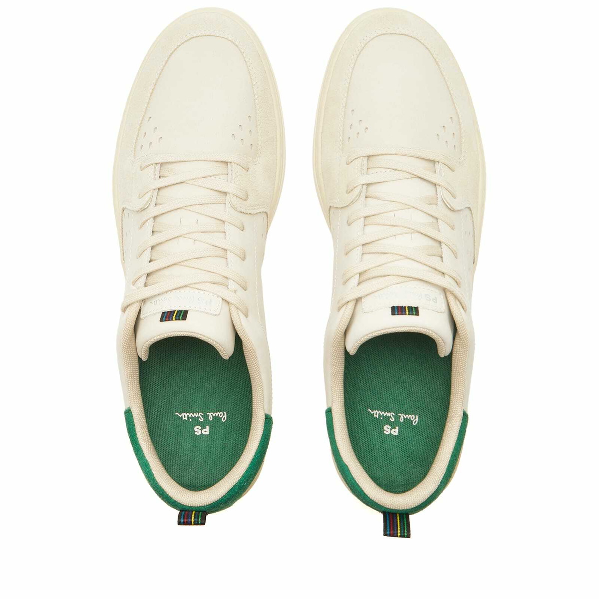 Paul Smith Men's Ellis Court Sneakers in White Paul Smith