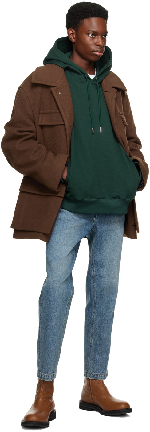 Solid Homme Brown Pocket Jacket Solid Homme