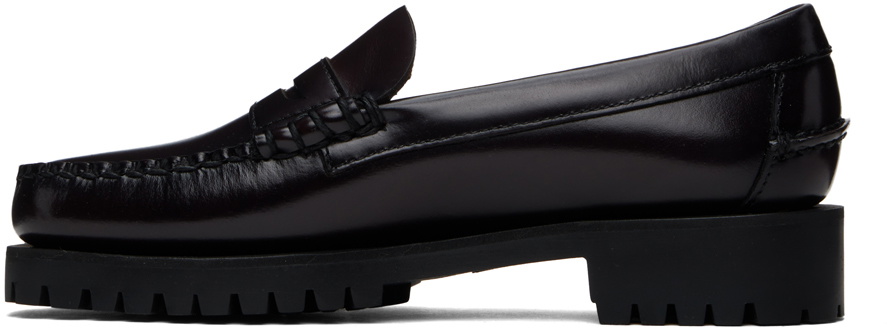 Sebago Burgundy Dan Lug Loafers Sebago