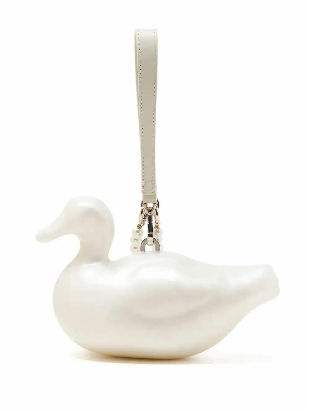 Simone Rocha Pearl Duck Clutch Bag Simone Rocha