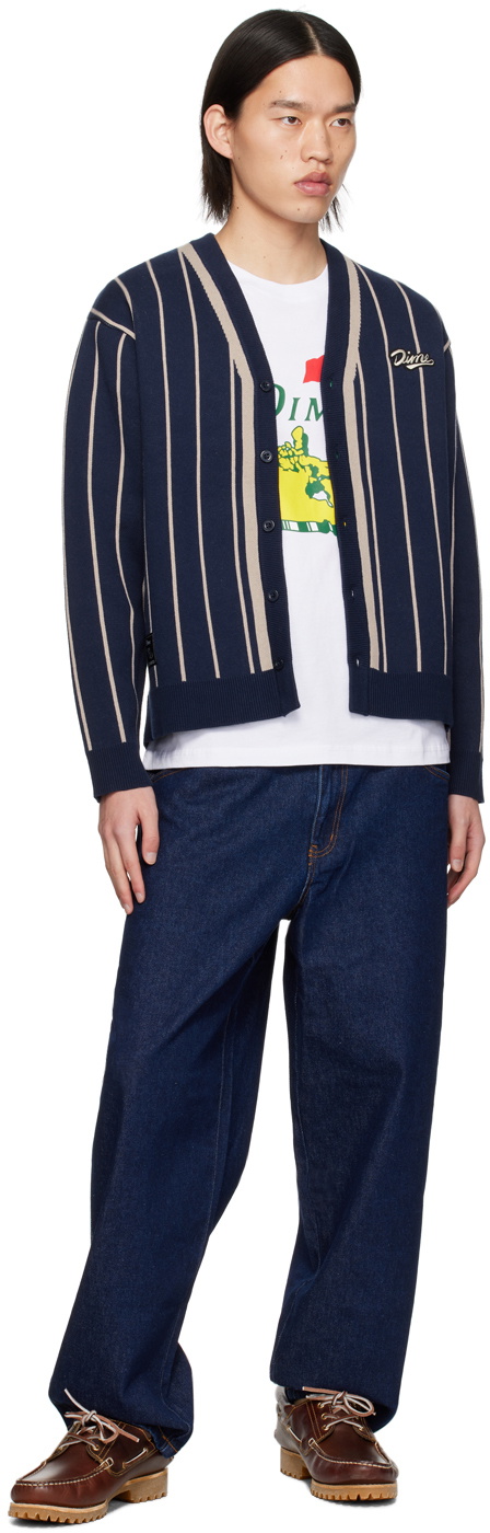 Dime Navy Baseball Cardigan Dime