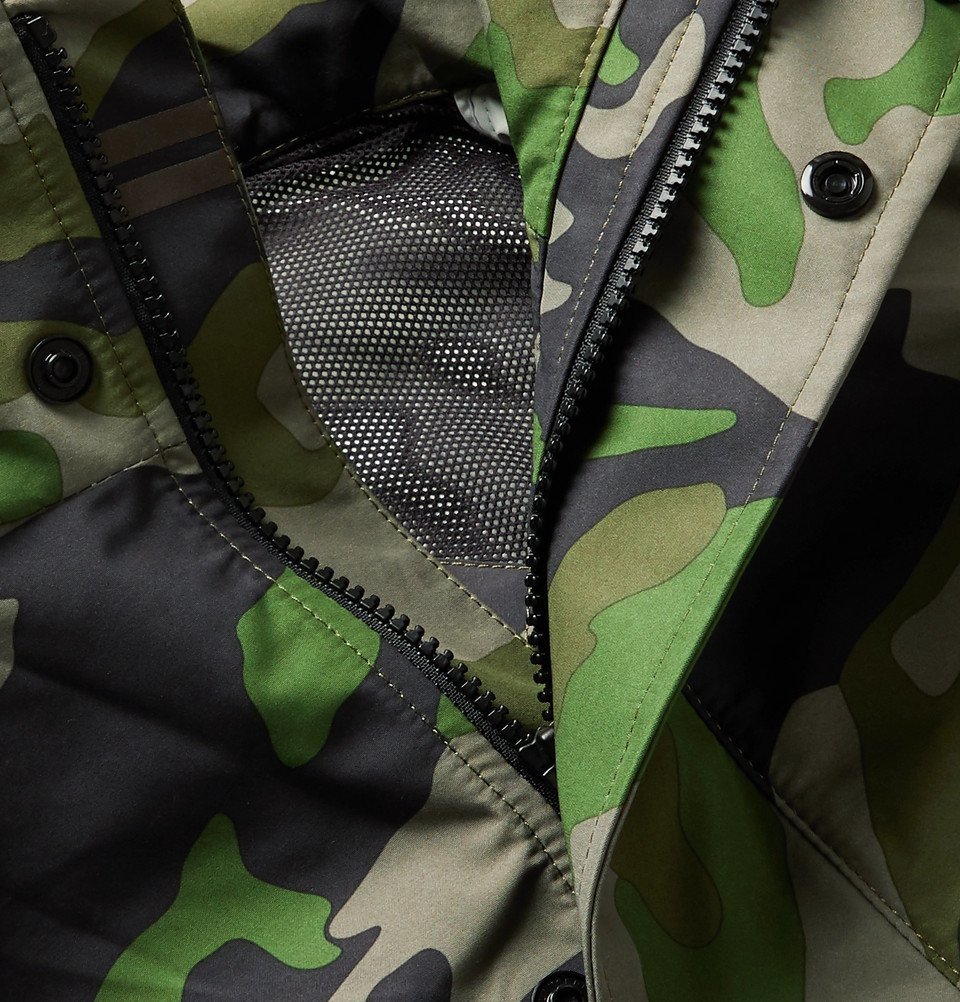 Canada Goose - Crew Camouflage-Print Shell Jacket - Army green Canada Goose
