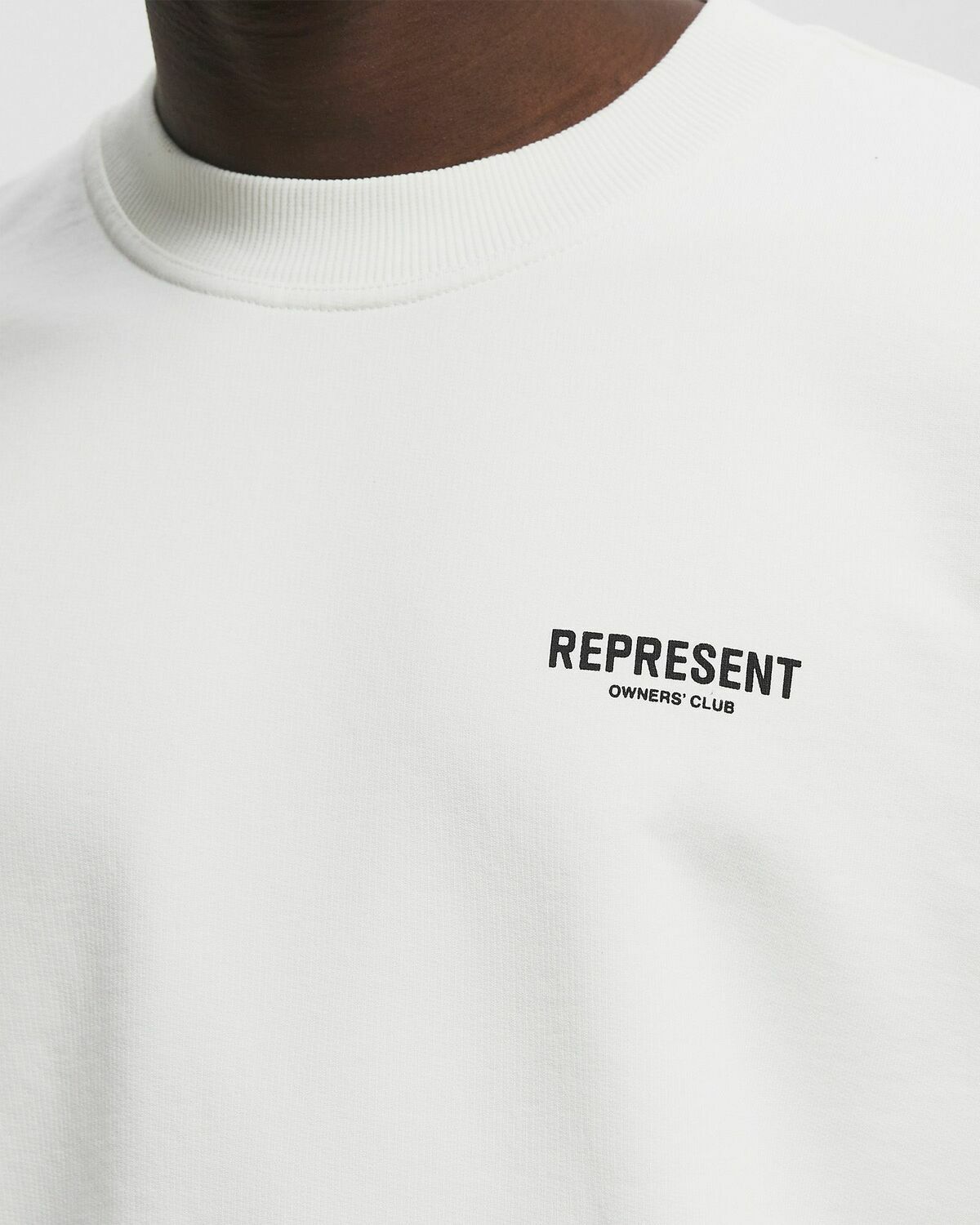 Represent REPRESENT OWNERS CLUB SWEATER White Mens Sweatshirt Represent
