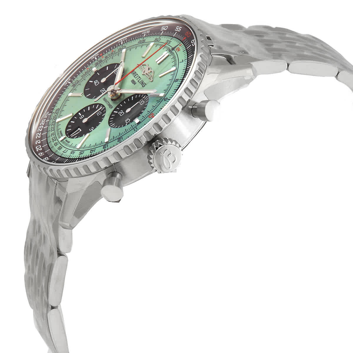 Breitling Navitimer B01 Chronograph Automatic Chronometer Mint Green ...