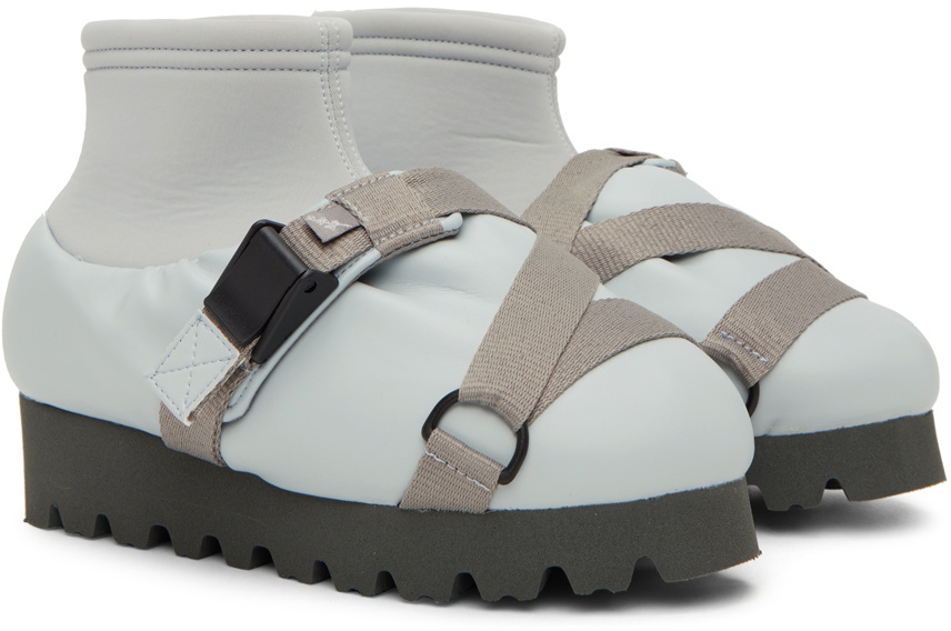 YUME YUME SSENSE Exclusive Blue Camp Boots Yume Yume