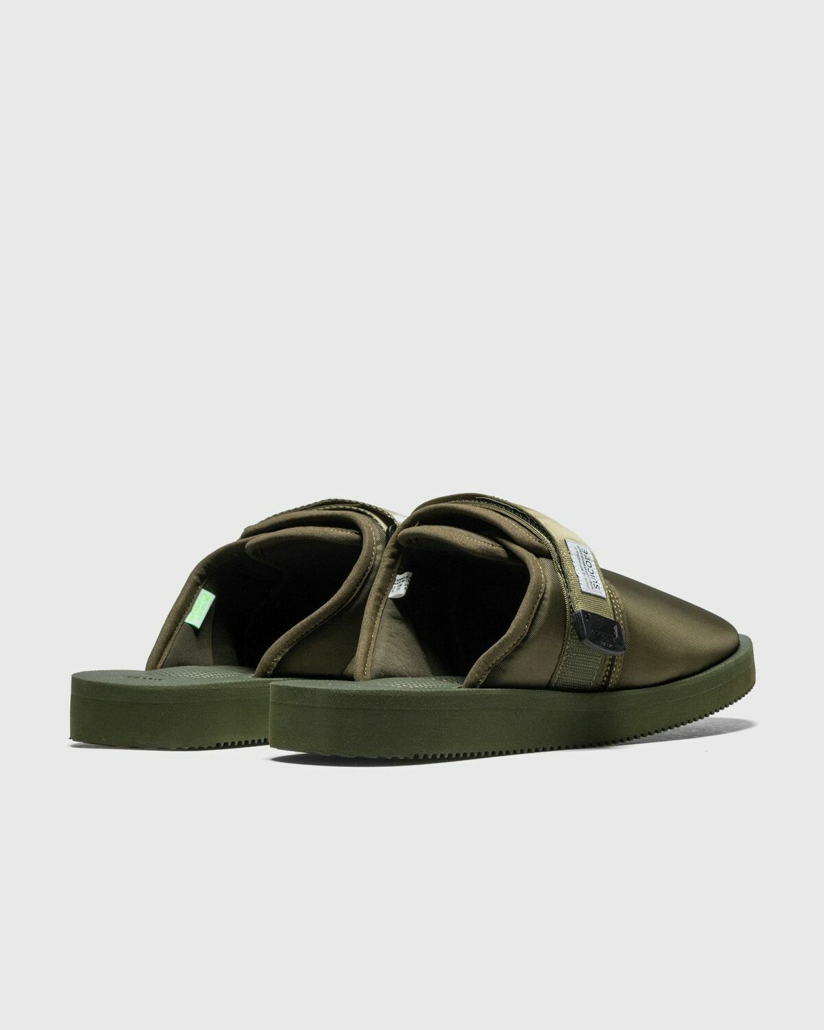 Suicoke Zavo Cab Green Sandals & Slides Suicoke