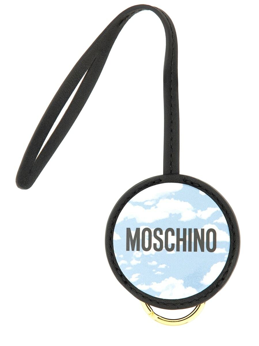 Moschino Leather Keychain Moschino