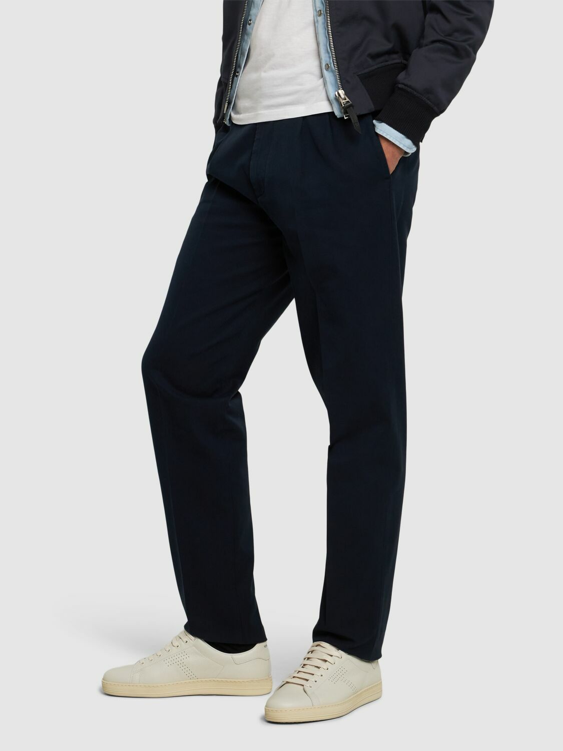 TOM FORD Warwick Grain Leather Sneaker TOM FORD