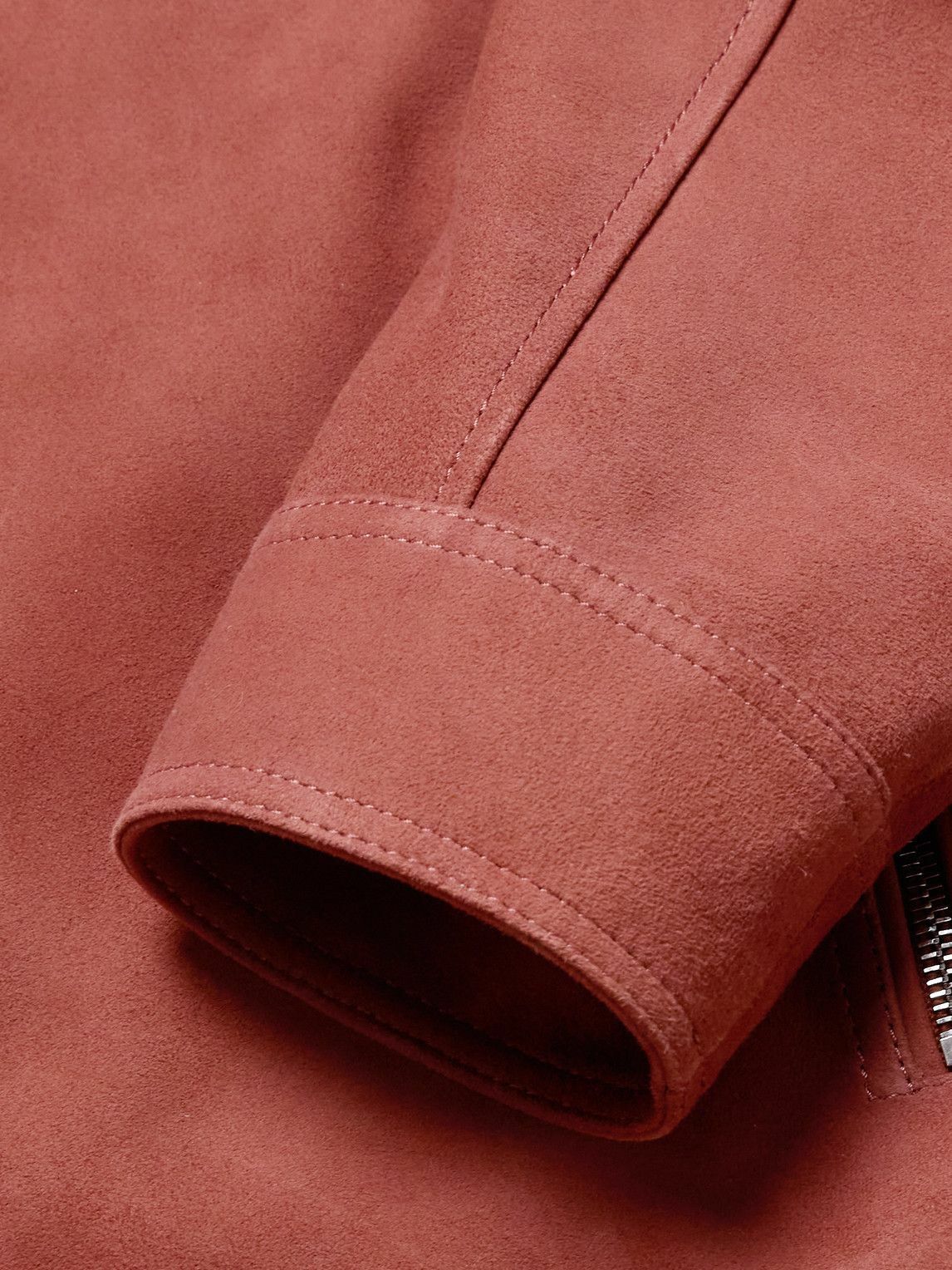 Mr P. - Suede Jacket - Red Mr P.