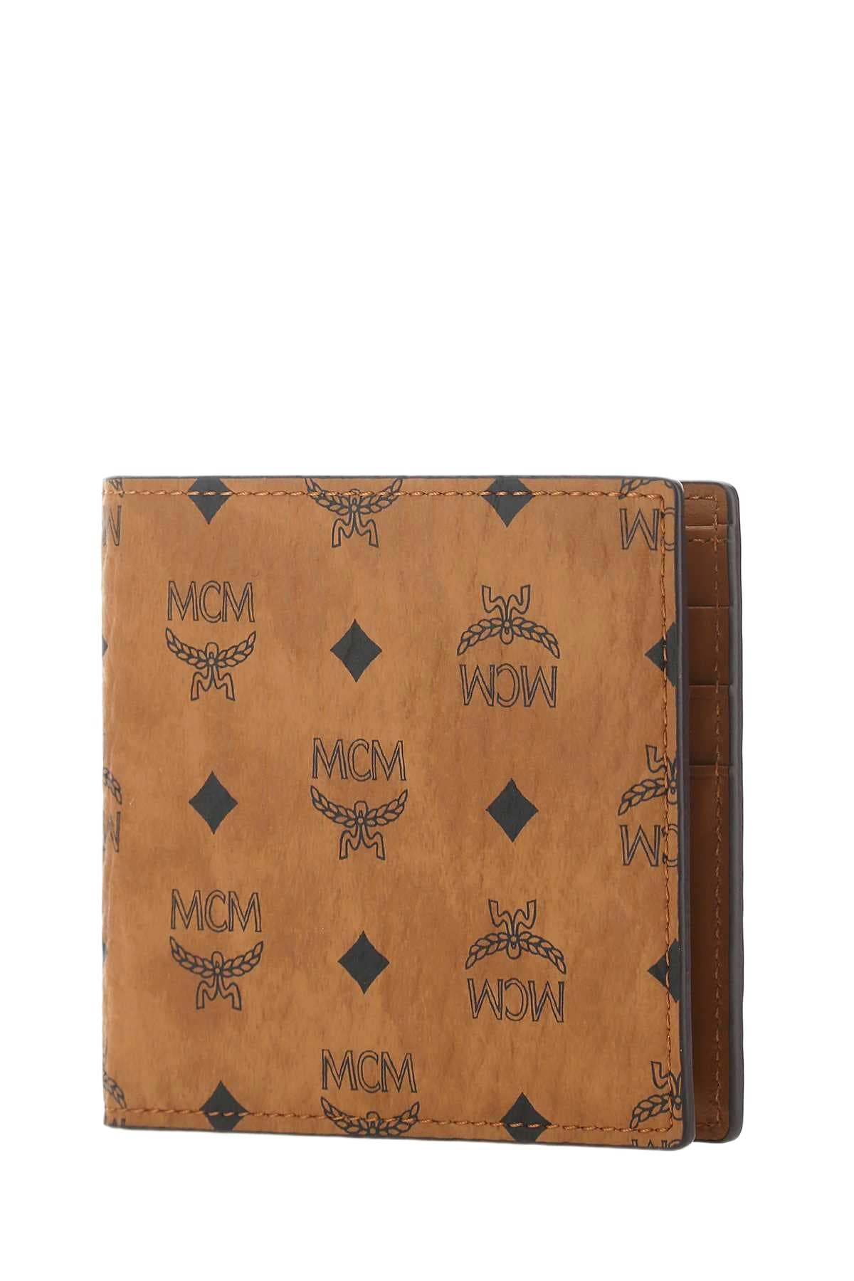 MCM Printed Canvas Wallet MCM