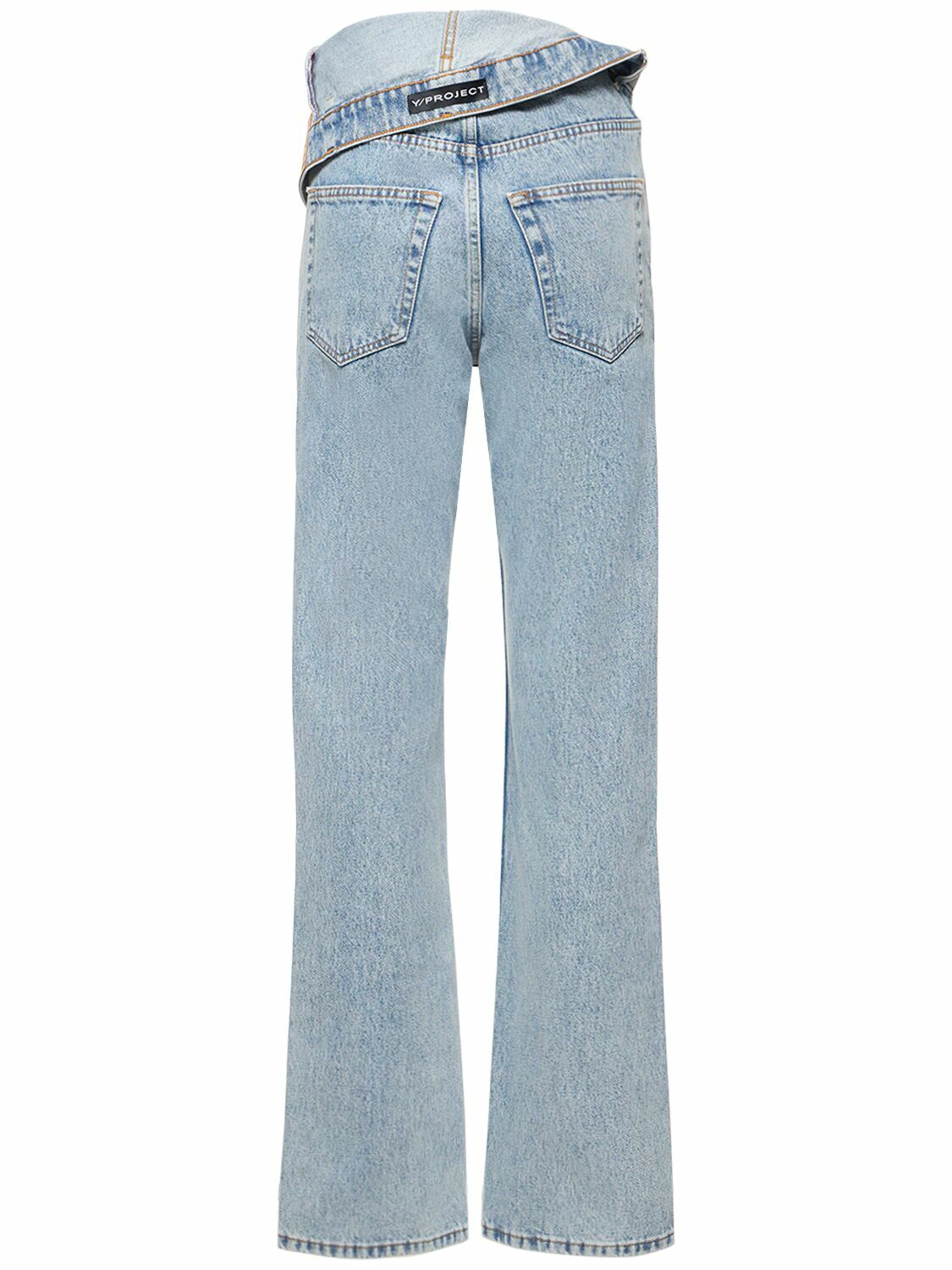 Y/PROJECT - Flip Waist Regular Denim Jeans Y/Project