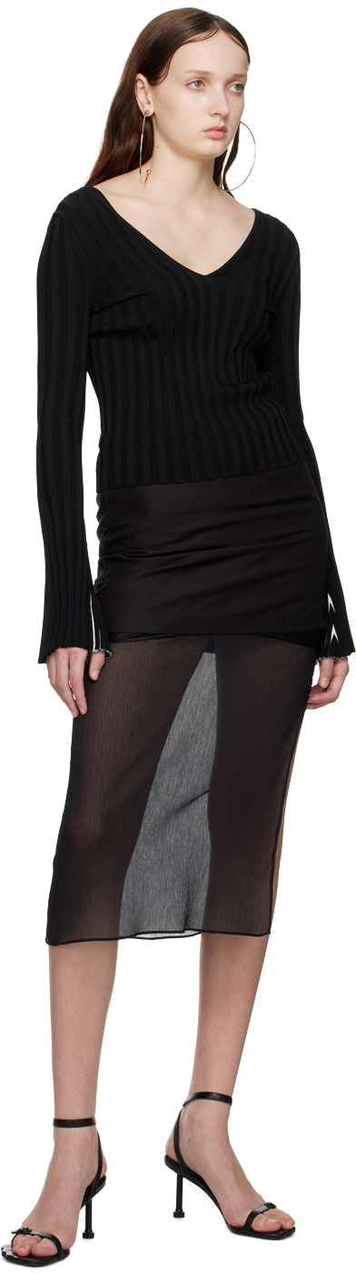 Helmut Lang Black Angela Sweater Helmut Lang