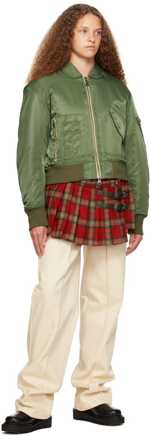 Andersson Bell Khaki Carlee Bomber Jacket Andersson Bell