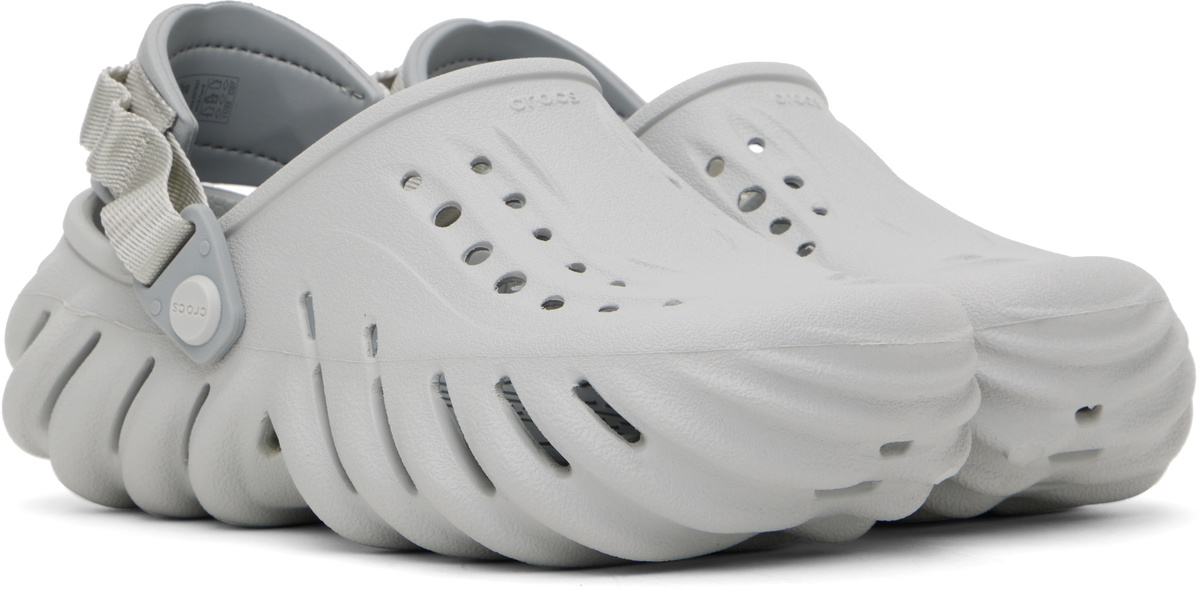 Crocs Gray Echo Clogs Crocs