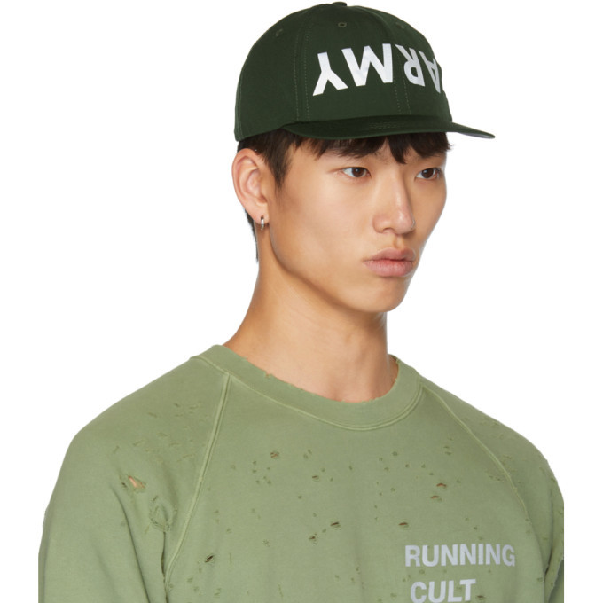 Satisfy Green Dynamic Running Cap Satisfy