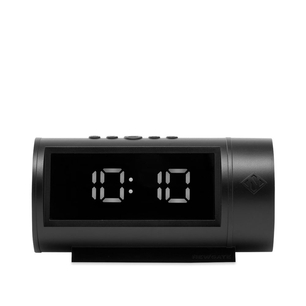 Newgate Clocks Pil LCD Digital Alarm Clock in Black Newgate Clocks