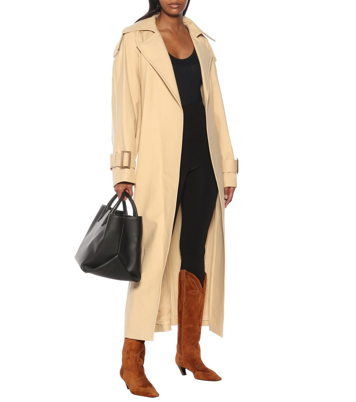 Khaite Dallas suede Western boots Khaite
