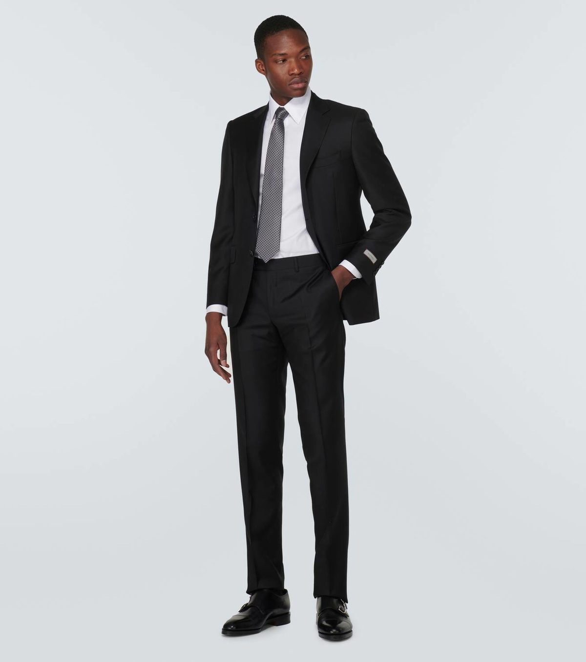 Canali Single-breasted wool suit Canali