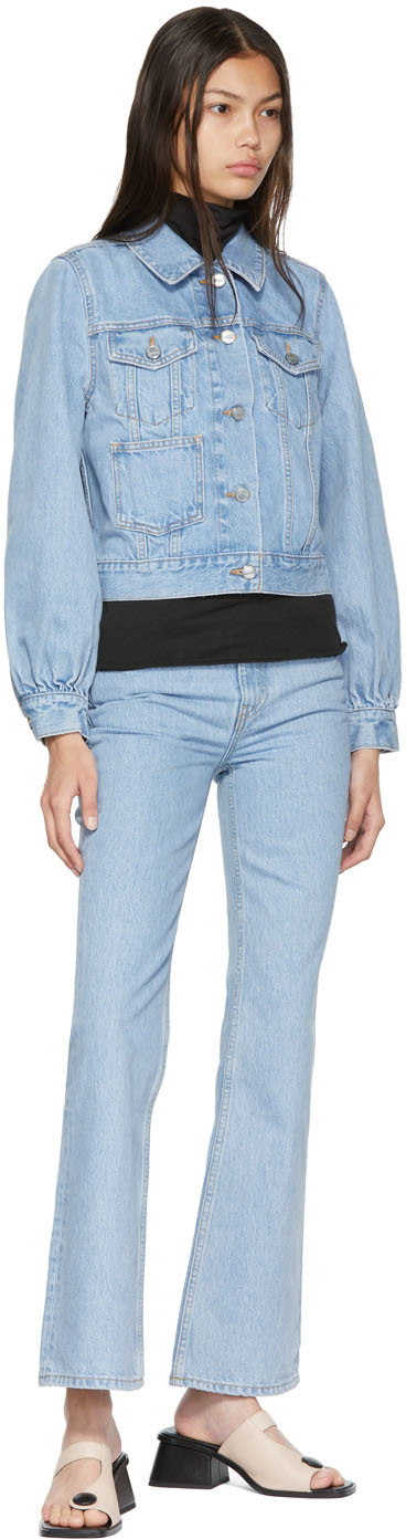 GANNI Blue Camy Denim Jacket GANNI