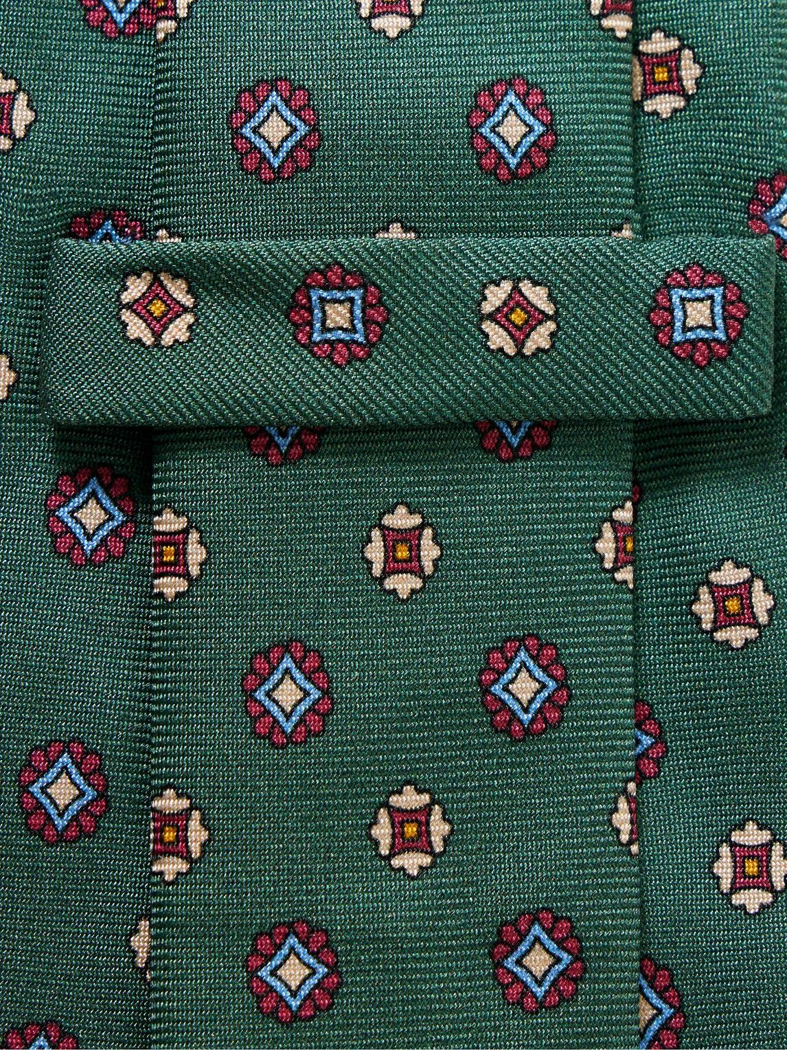 Rubinacci - 7.5cm Printed Silk-Twill Tie Rubinacci