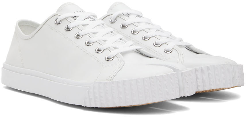 Maison Margiela White Tabi Sneakers Maison Margiela