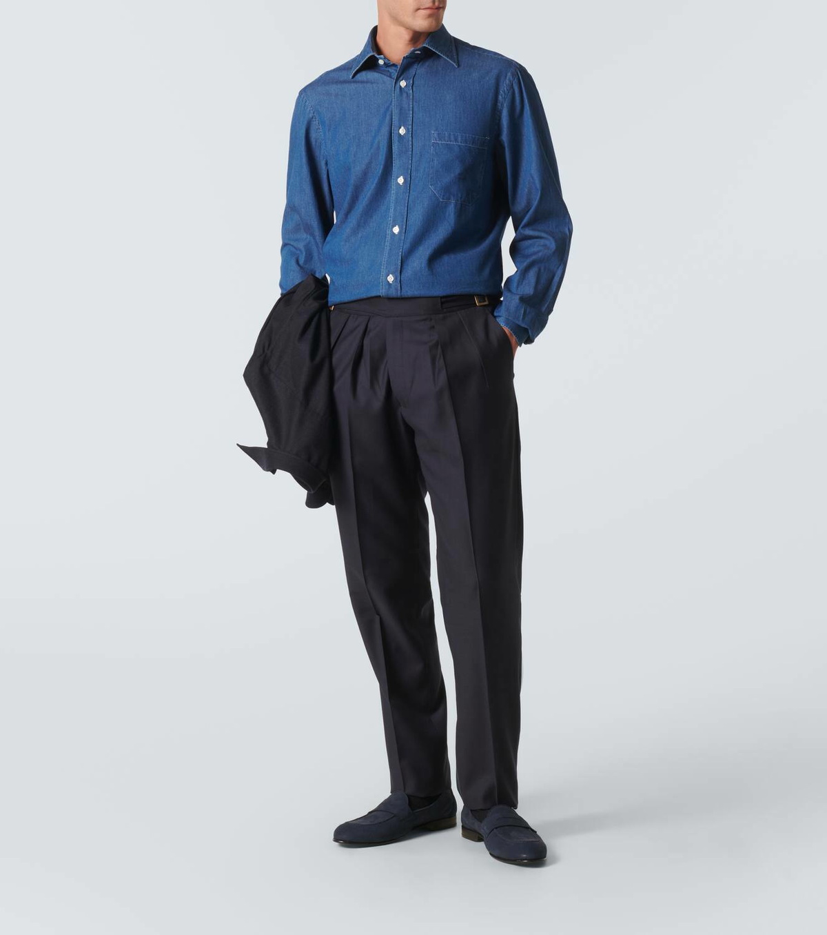 Rubinacci Denim shirt Rubinacci