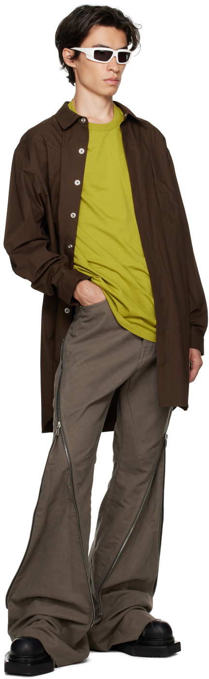 Rick Owens Gray Bolan Banana Jeans Rick Owens