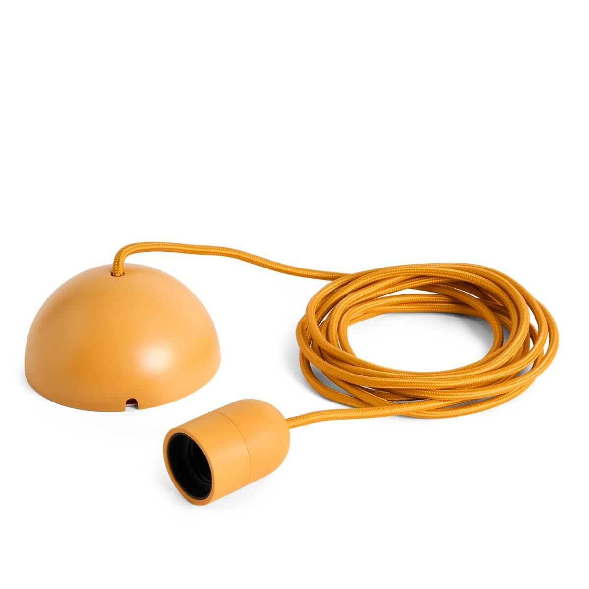 HAY Common Pendant Light Cord Set in Amber Yellow HAY