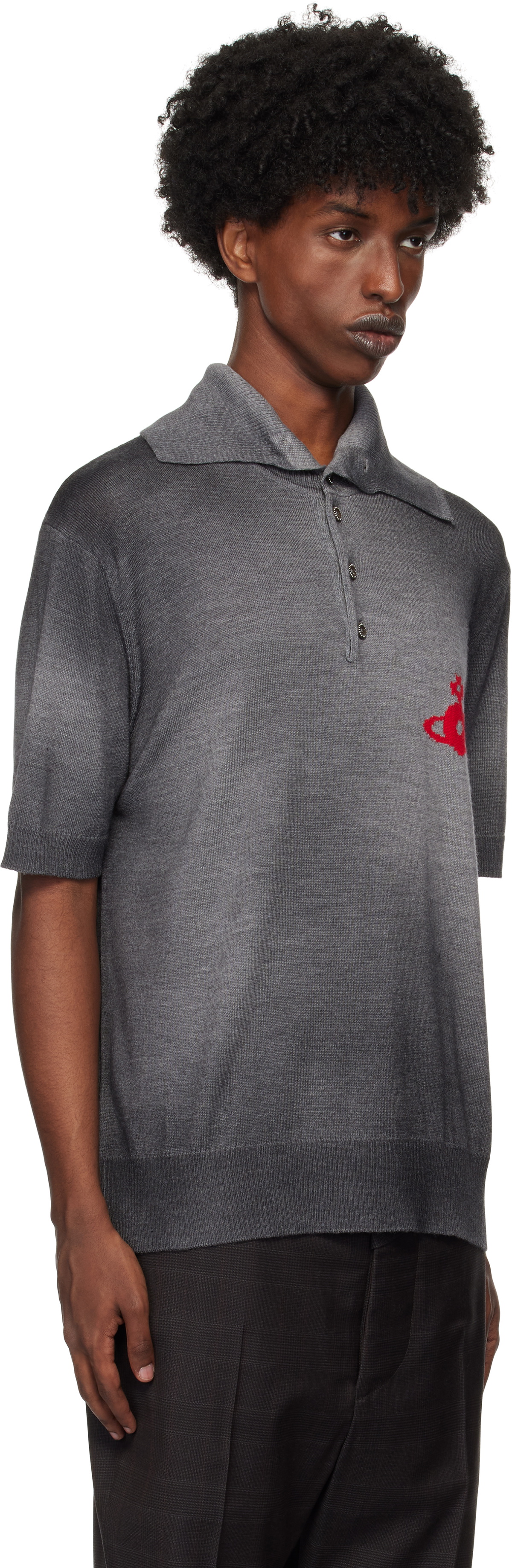 Vivienne Westwood Gray Sean Polo Vivienne Westwood