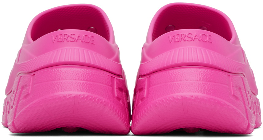 Versace Pink Medusa '95 Platform Sandals Versace