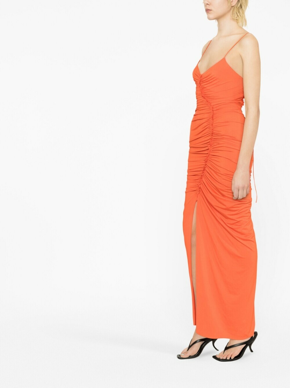 Victoria Beckham Ruched Fitted Dress Victoria Beckham