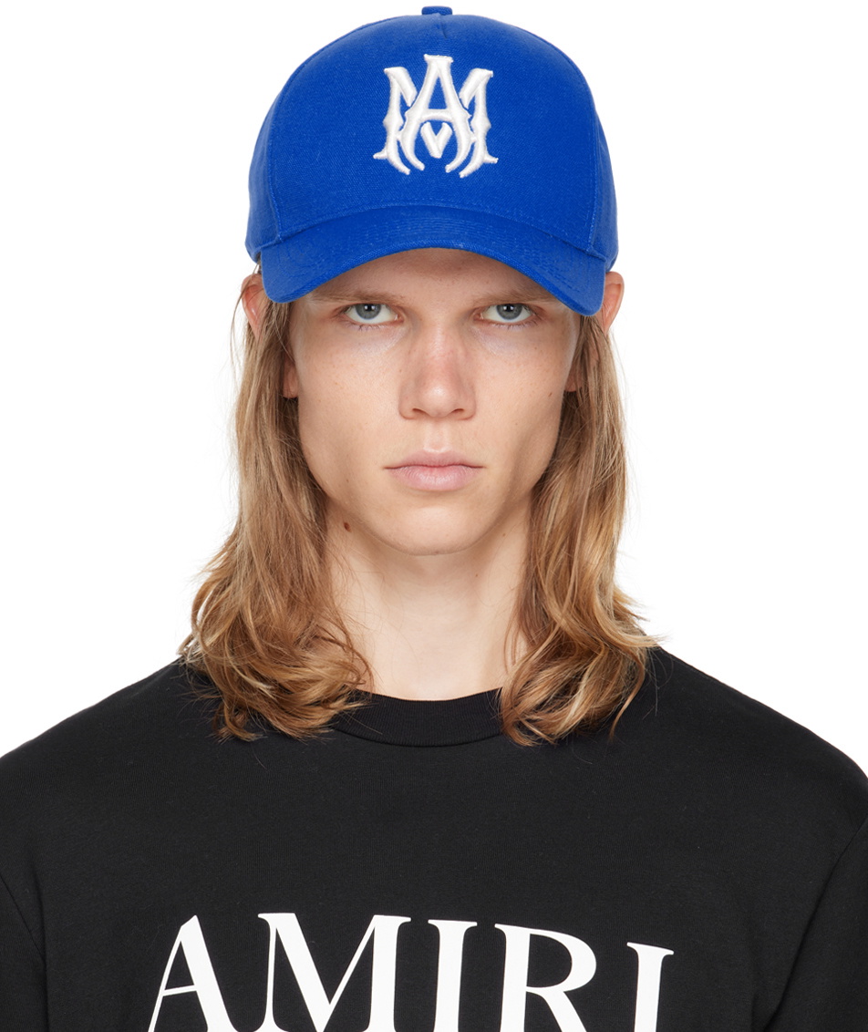 AMIRI Blue Full Canvas MA Cap Amiri