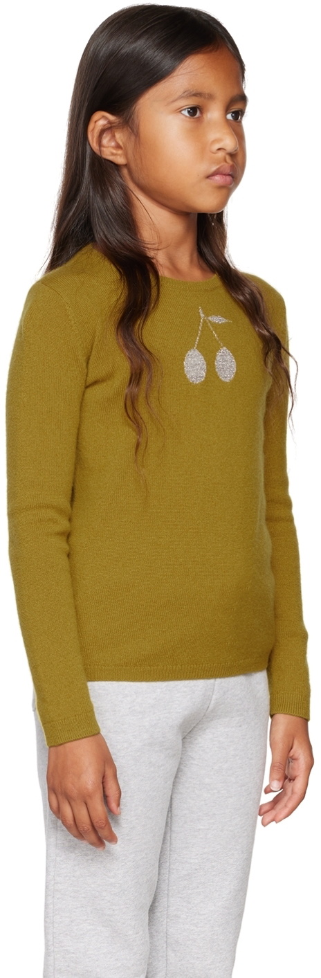 Bonpoint Kids Brown Brunelle Sweater Bonpoint