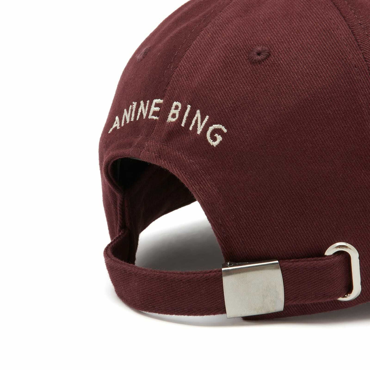Anine Bing Women's Jeremy Baseball Cap in Red ANINE BING