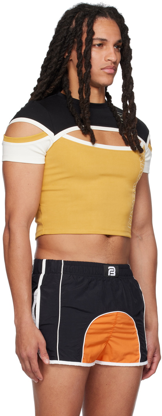 BARRAGÁN SSENSE Exclusive Yellow Brazos T-Shirt BARRAGAN